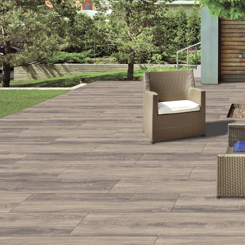 Capri Wood Effect Outdoor Porcelain Paving Slab-1200x300x20
