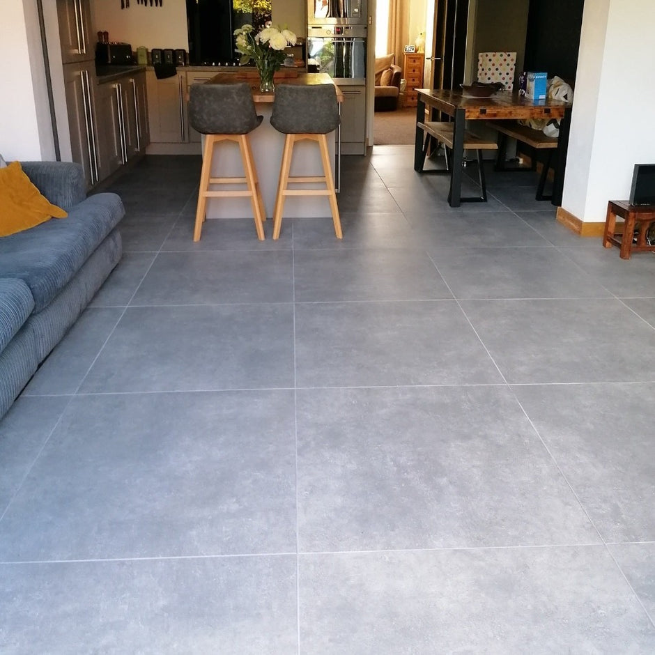 Buy Concrete Effect Indoor Wall and Floor Porcelain Tiles