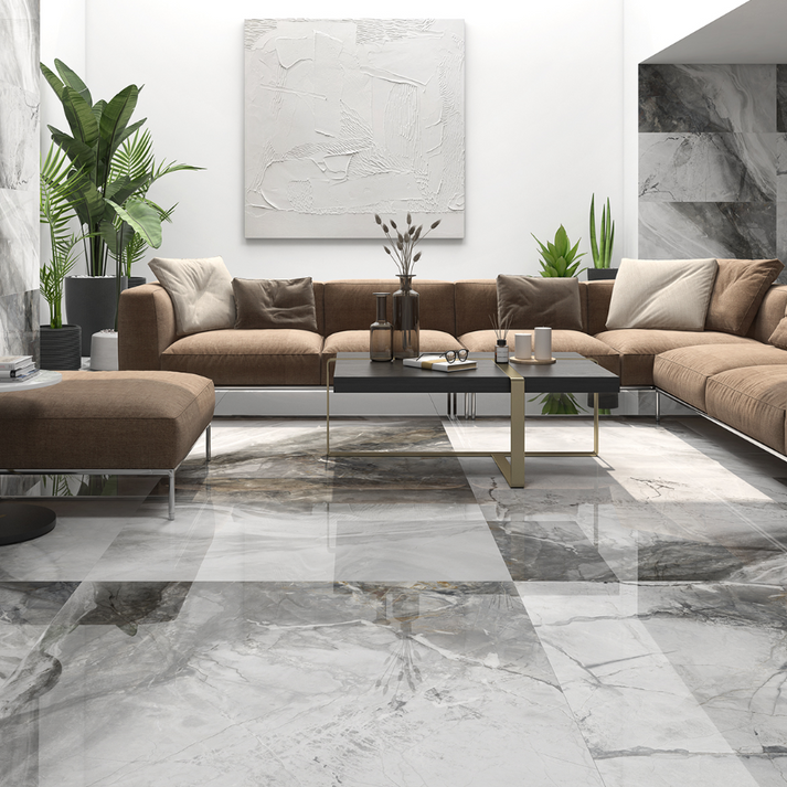 Infinity Grey Indoor Wall&Floor Porcelain Tile-1200x1200mm