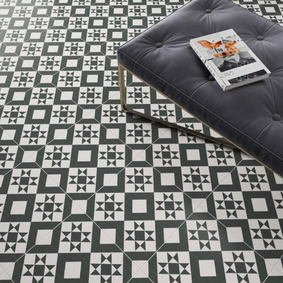 Geometric Porcelain Tile Geometric Tiles As Geometric Floor Tiles And