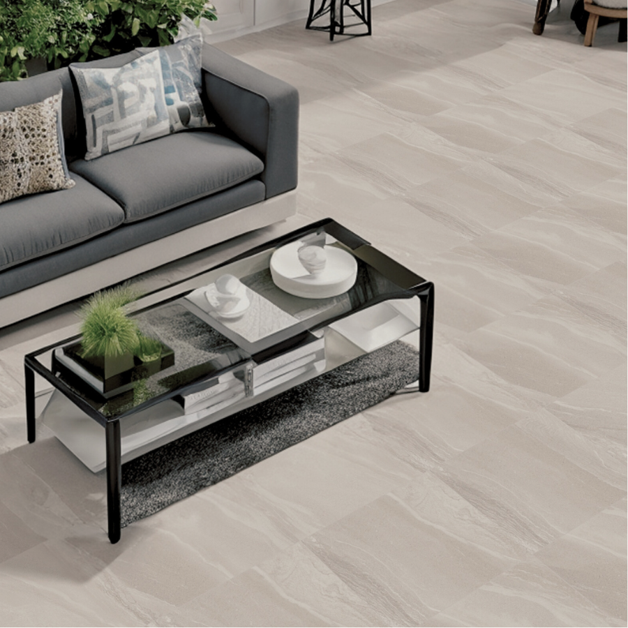Piazza Beige Matt Indoor Wall&Floor Porcelain Tile - 600x600