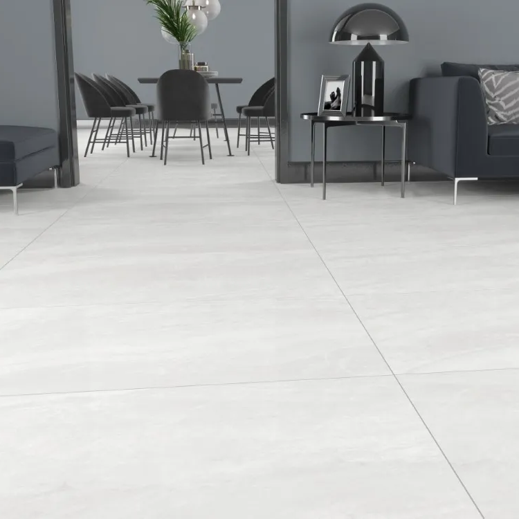 Pierre White Matt Indoor Wall&Floor Porcelain Tile-600x600