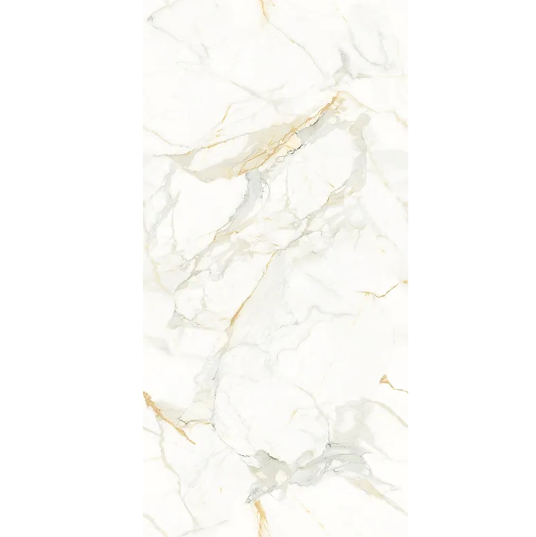 Statuario Gold Polished Wall & Floor Porcelain Tile-1200x600